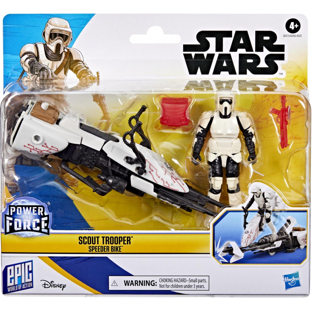 Star Wars 4In Scout Trooper Speederbike - Afterpay