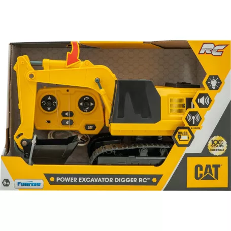 Cat Power Excavator Digger Rc - Afterpay Available!