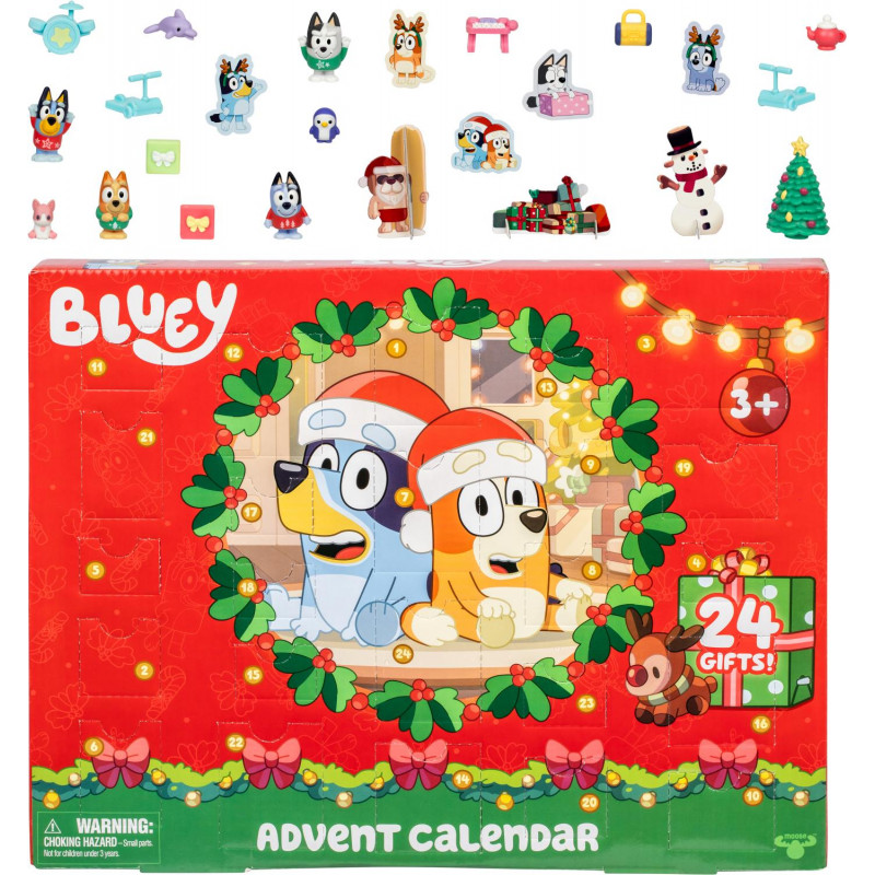 Bluey Mini Figures Surprise Advent Calendar - Afterpay