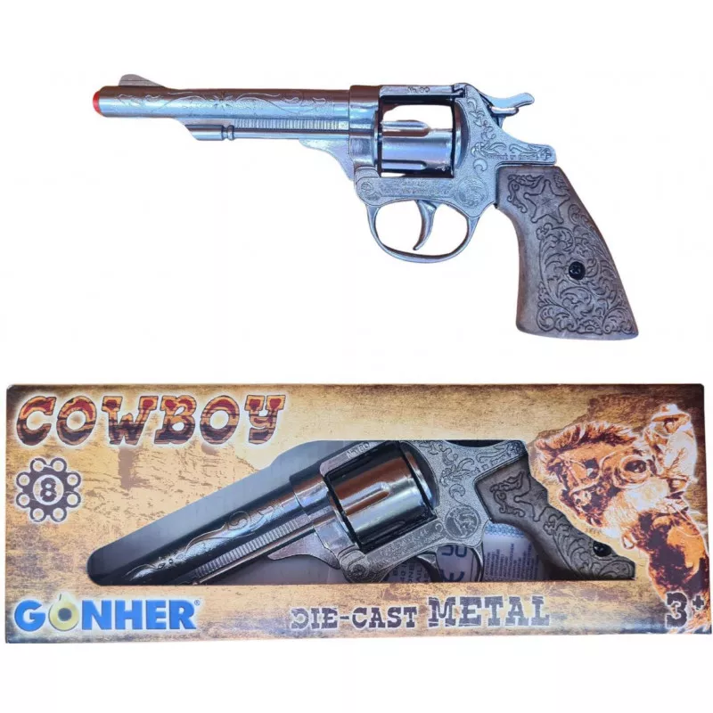 Classic Cowboy Revolver - 8 Shot - Afterpay Available!