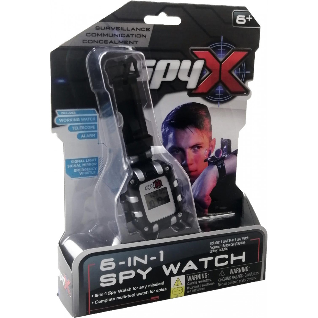 Spyx - 6-In-1 Spy Watch - Afterpay Available!