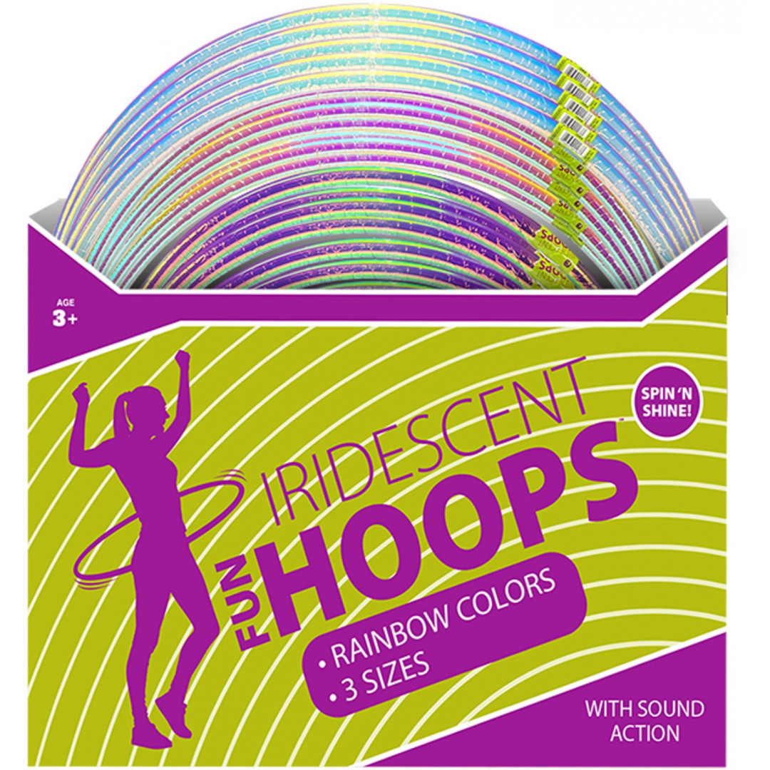 Fun Hoop Iridescent Assorted - Afterpay Available!