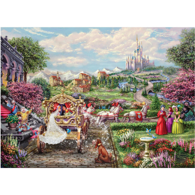 Harlington Thomas Kinkade 1000Pce Puzzle - Disney: