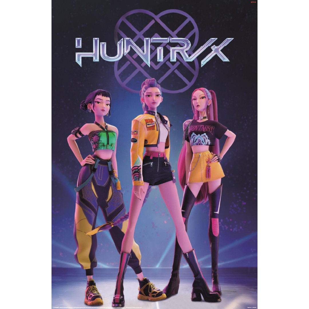 KPop Demon Hunters - Huntrix - Reg Poster - Afterpay