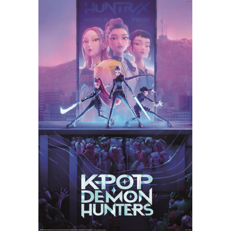KPop Demon Hunters - Stage - Reg Poster - Afterpay