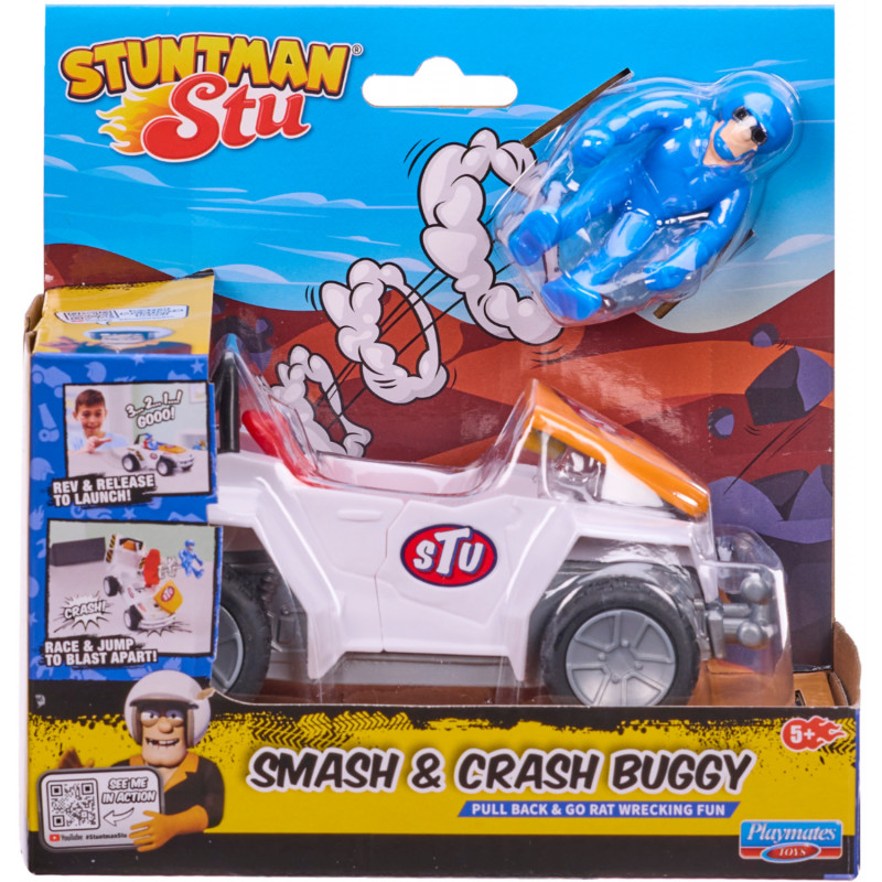 Stuntman Stu Crash & Smash Buggy - Afterpay Available!