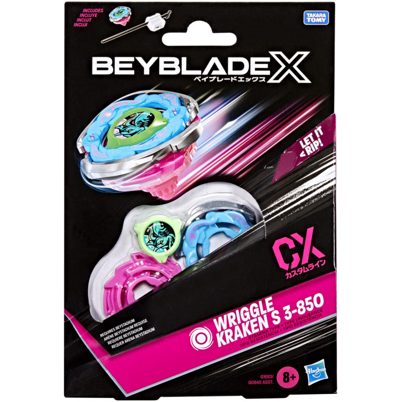 BeybladeX Wriggle Kraken S 3-850 - Afterpay Available!