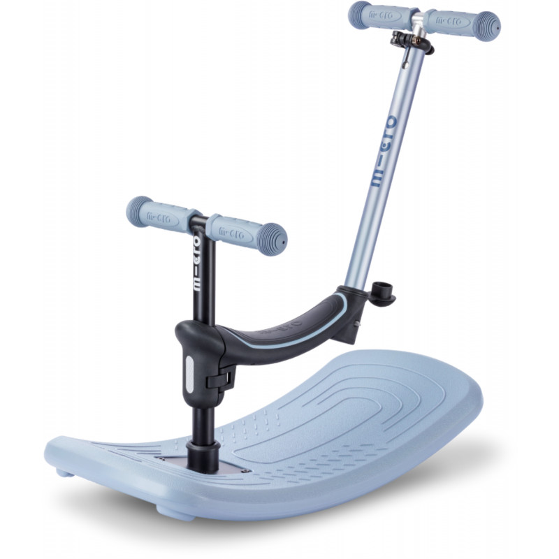 Micro Rock & Go 6-In-1 Mini Deluxe LED 3-Wheel Scooter