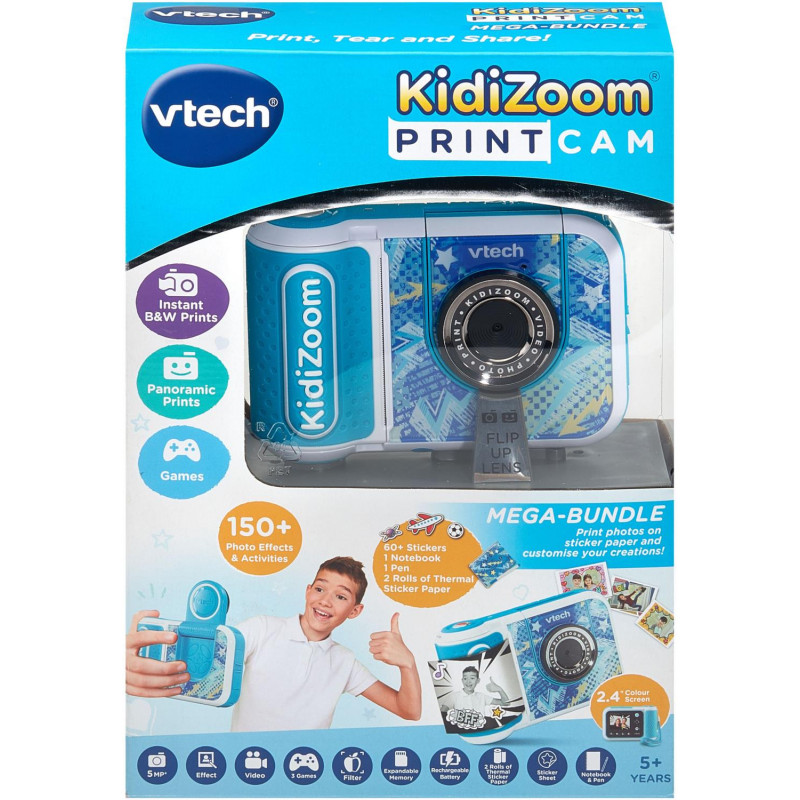 Vtech Kidizoom Print Cam Bundle Blue - Afterpay Available!