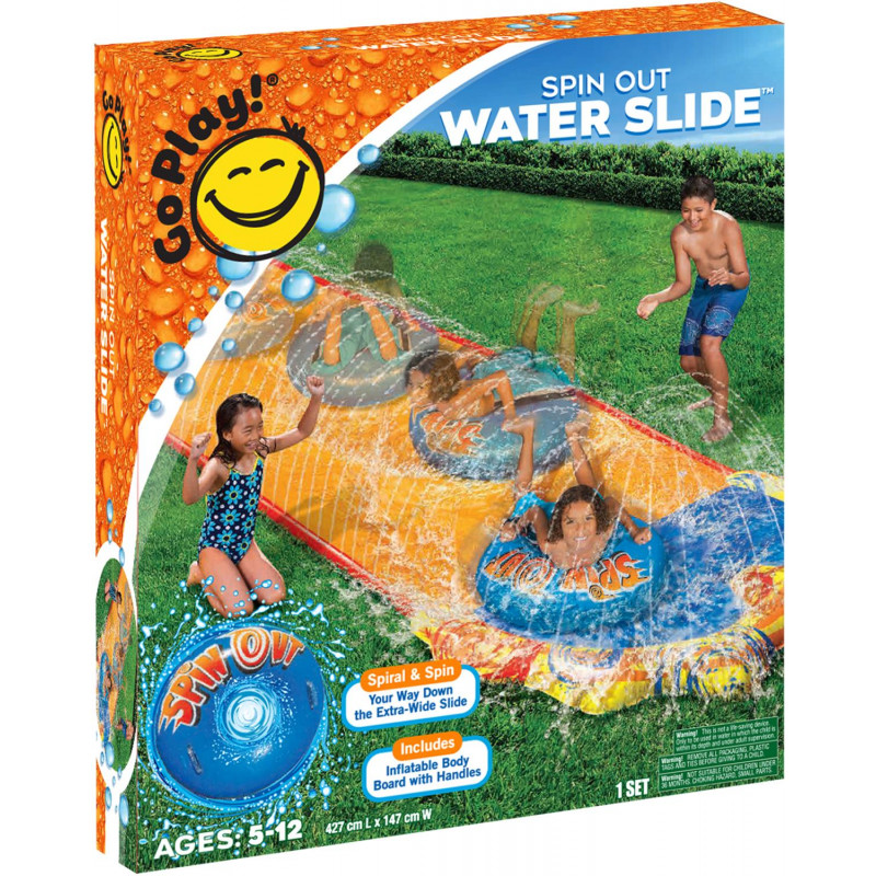 Go Play! Spin Out Water Slide - Afterpay Available!