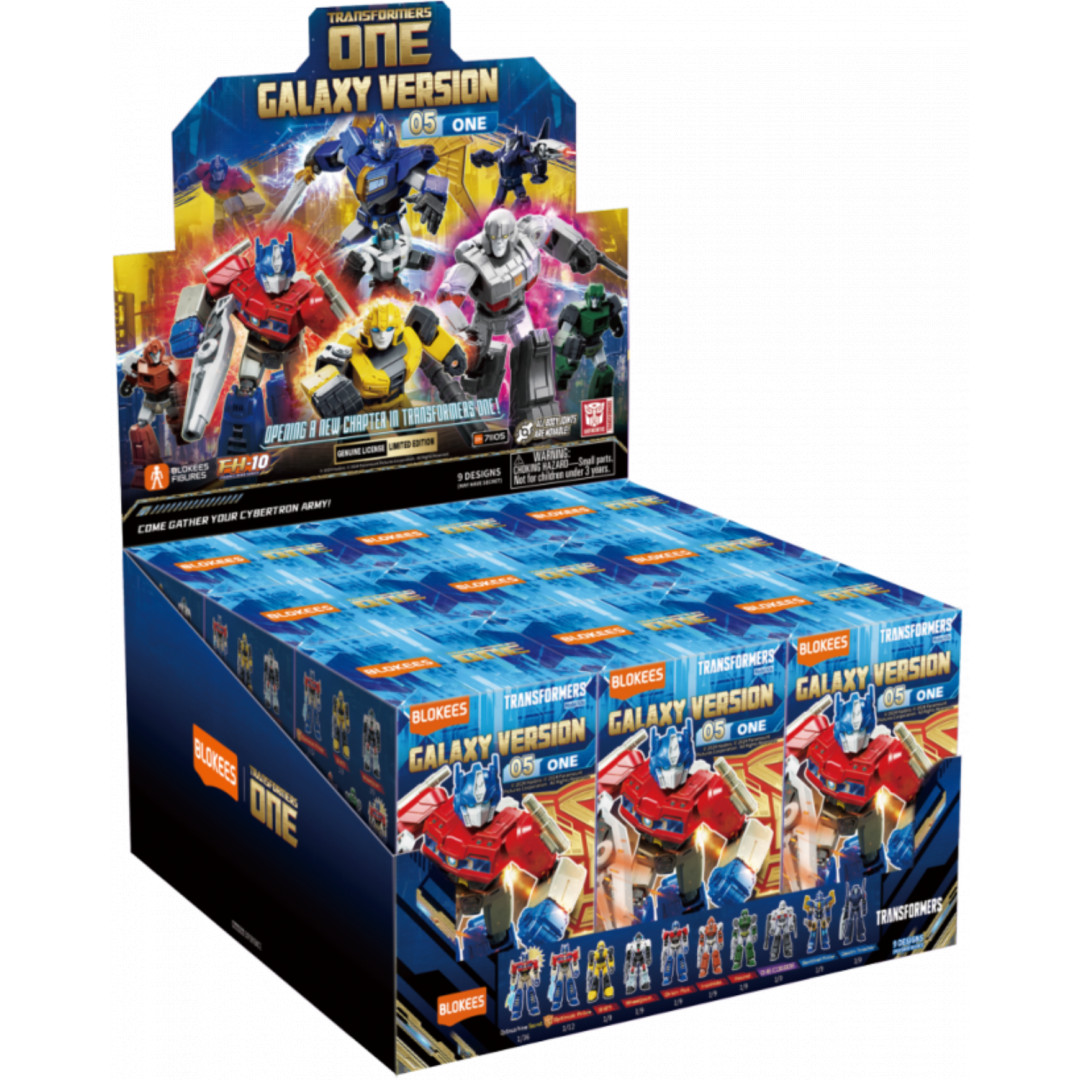 Transformers - Galaxy Version 05 "One" Blind Box 9ct CDU