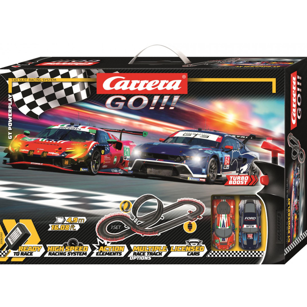 Carrera - Go!!! Sets GT Powerplay - Afterpay Available!