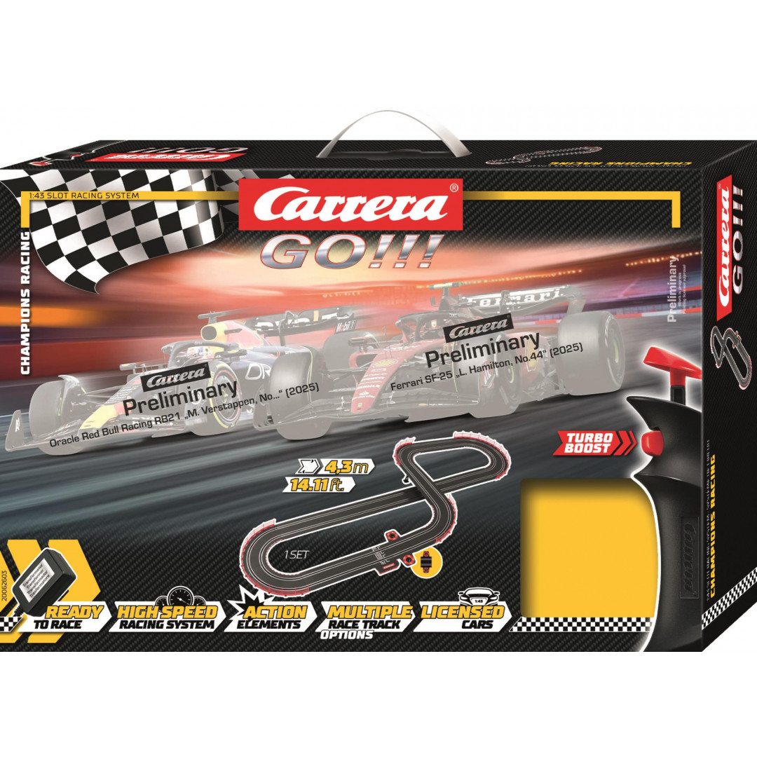 Carrera - Go!!! Sets Formula 1 Champion's Racing - Afterpay