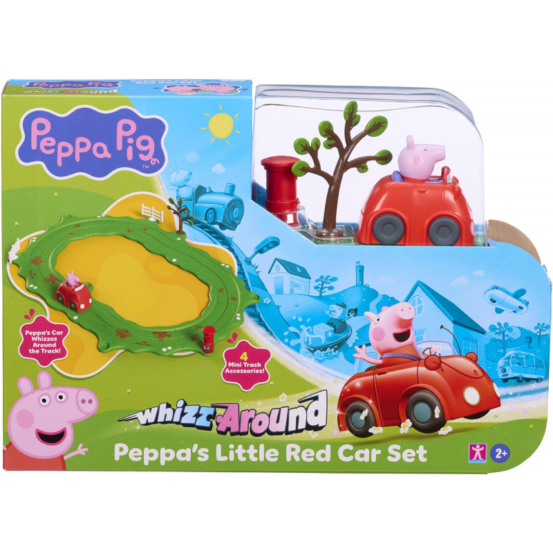 Whizz Around Peppa's Red Car Playset - Afterpay Available!