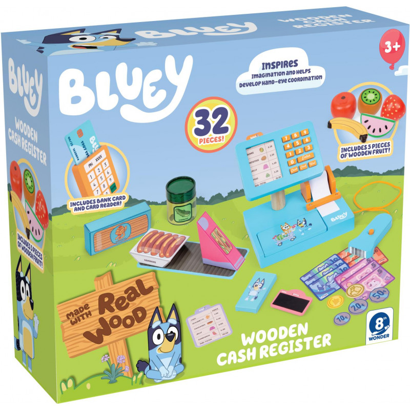 Bluey Wooden Cash Register - Afterpay Available!