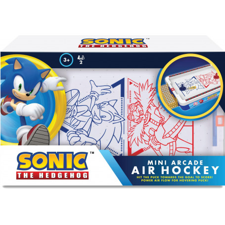 Sonic Mini Arcade Air Hockey - Afterpay Available!