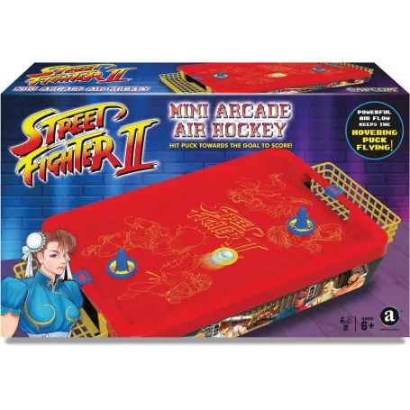 Street Fighter Ii Mini Arcade Air Hockey - Afterpay