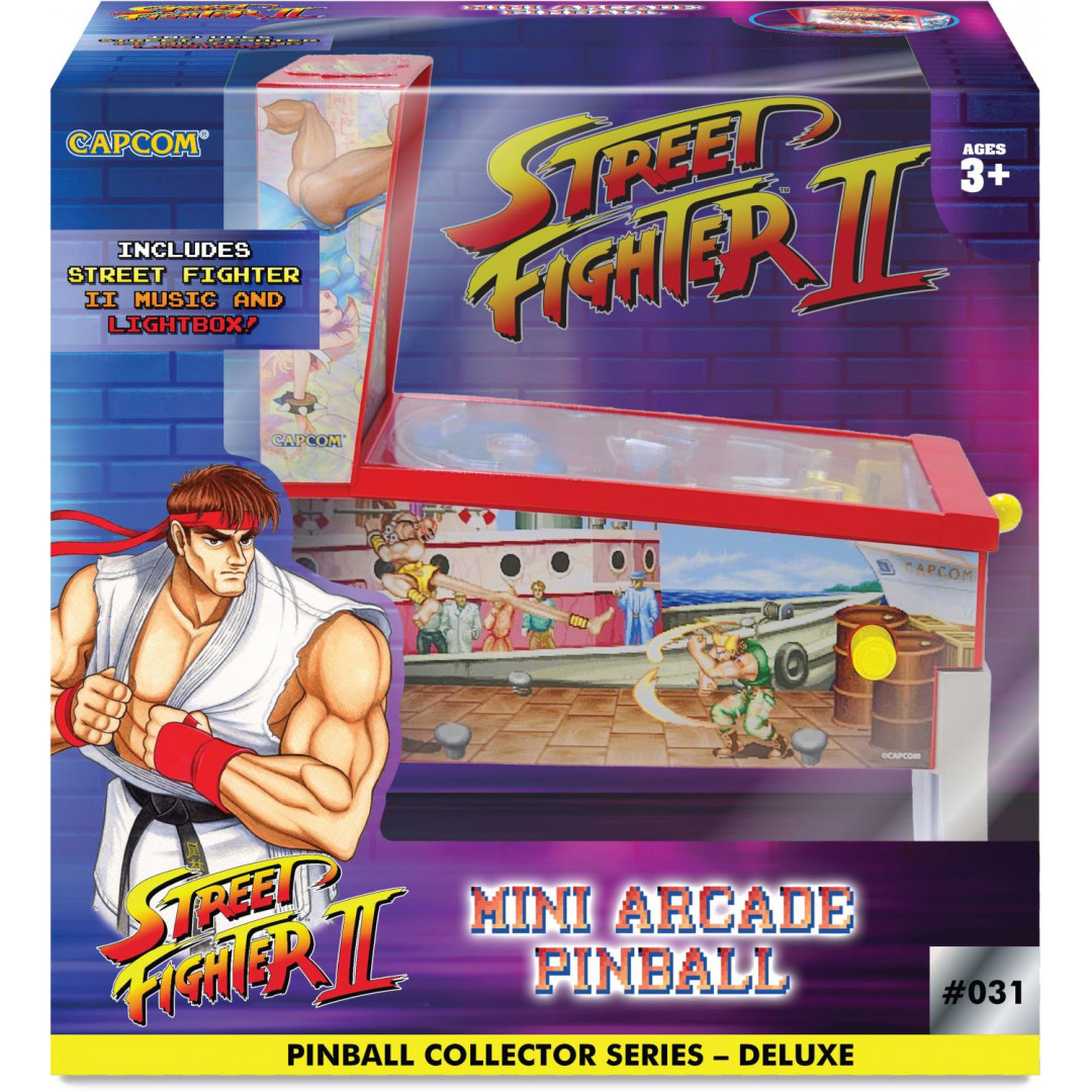 Street Fighter Ii Mini Arcade Pinball - Afterpay Available!