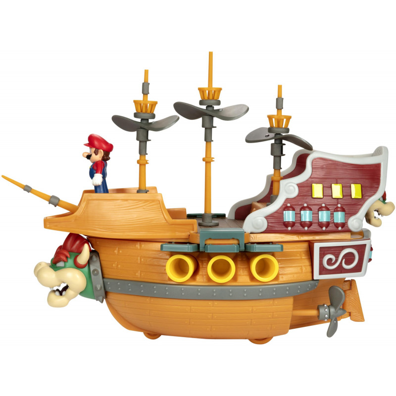Nintendo Super Mario Deluxe Bowser's Ship Playset