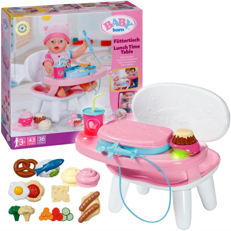 Baby Born Lunch Time Table - Afterpay Available!