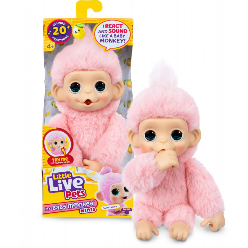 Little Live Pets My Baby Monkey Minis Assorted - Afterpay