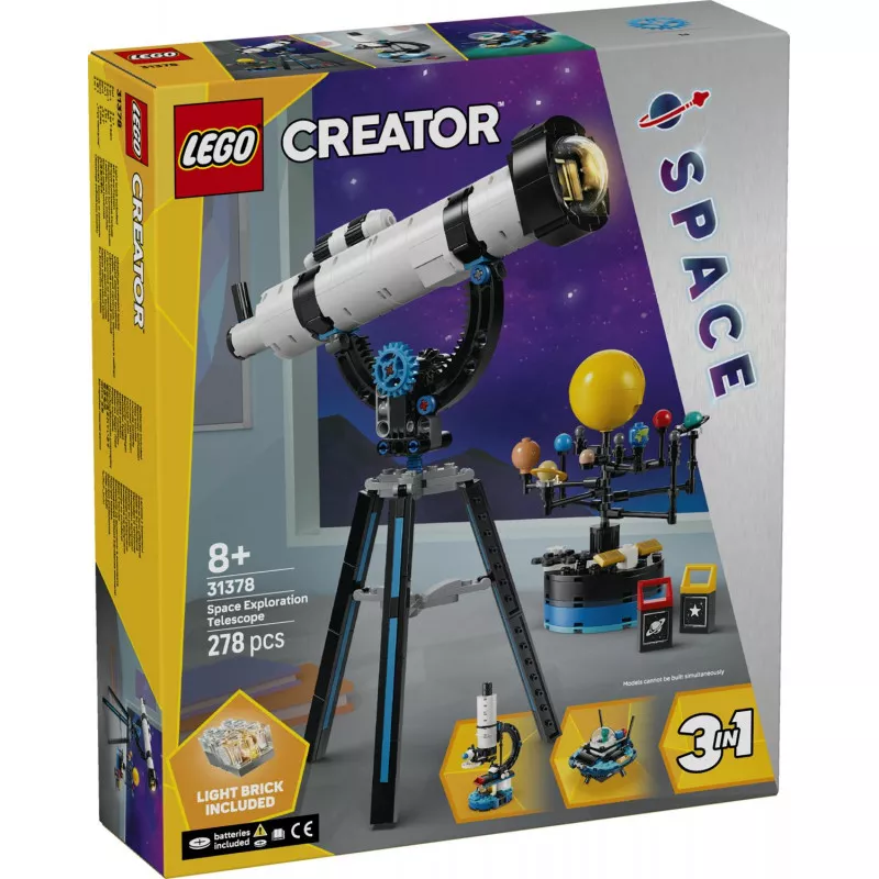 LEGO Creator Space Exploration Telescope 31378 - Afterpay