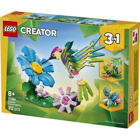 LEGO Creator Wild Animals: Colorful Hummingbird 31384