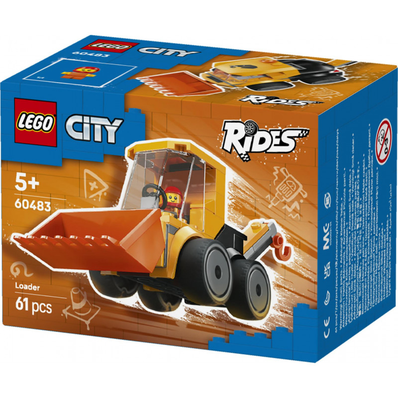 LEGO LEGO City Rides – Construction Loader 60483 - Afterpay