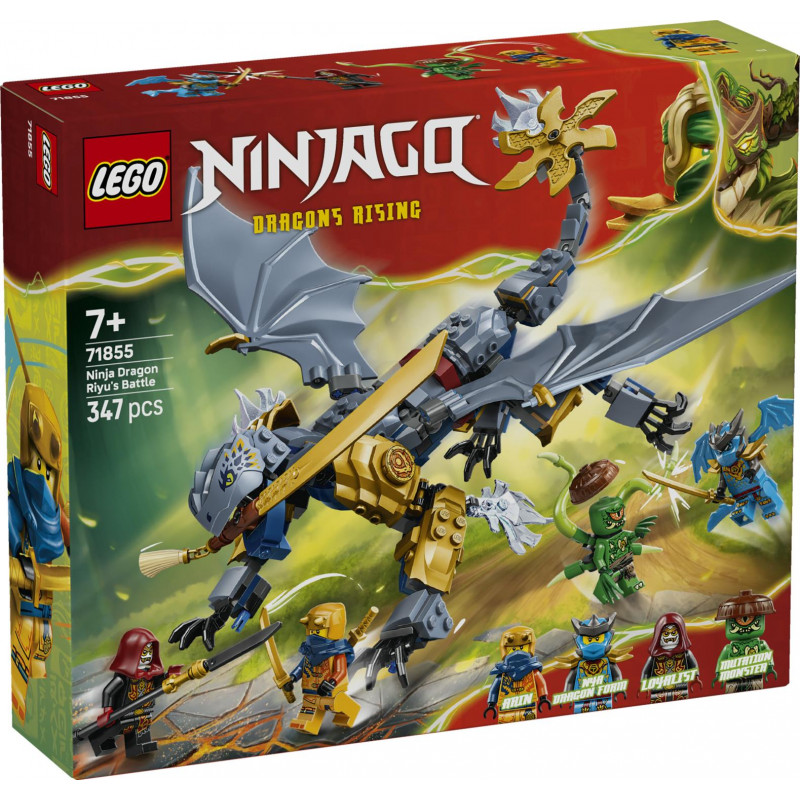 LEGO Ninjago Ninja Dragon Riyu's Battle 71855 - Afterpay