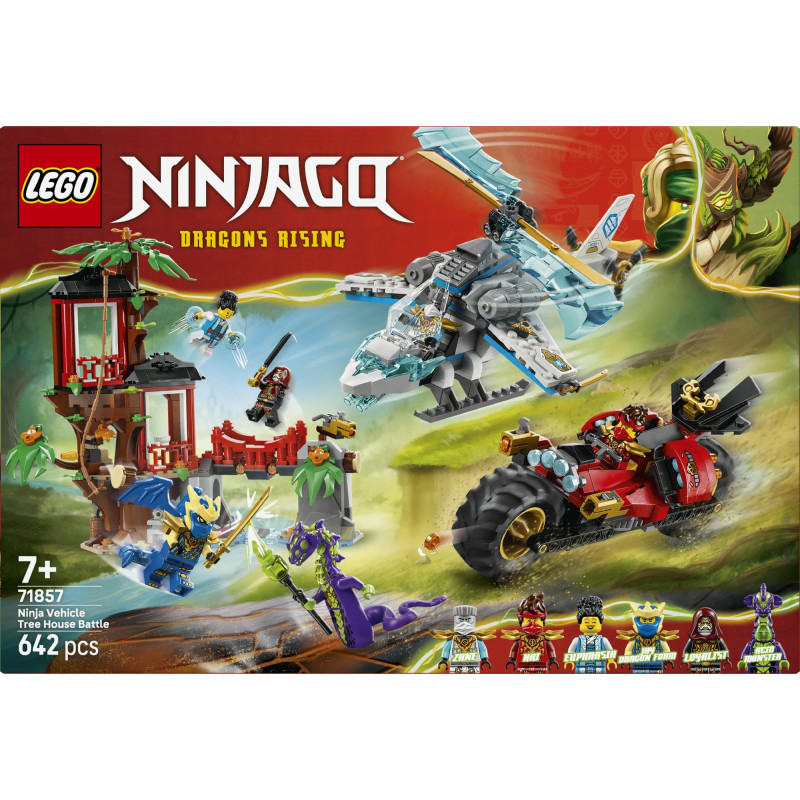 LEGO Ninjago Ninja Vehicle Tree House Battle 71857