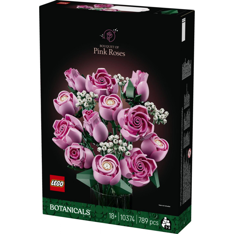 LEGO Botanicals Bouquet of Pink Roses 10374 - Afterpay