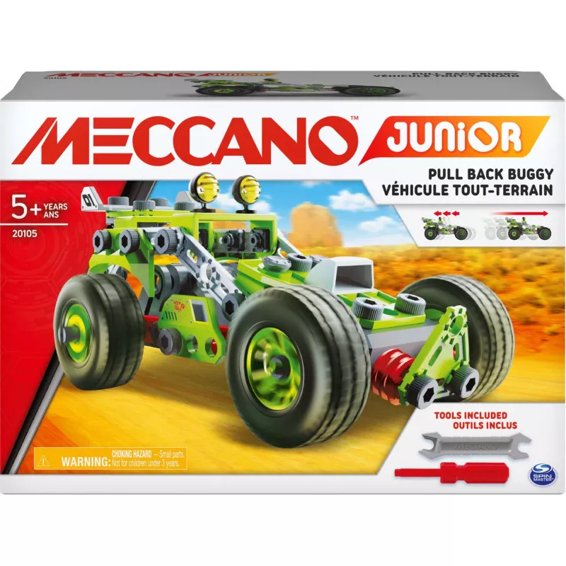 Meccano Junior Pull Back Buggy - Afterpay Available!