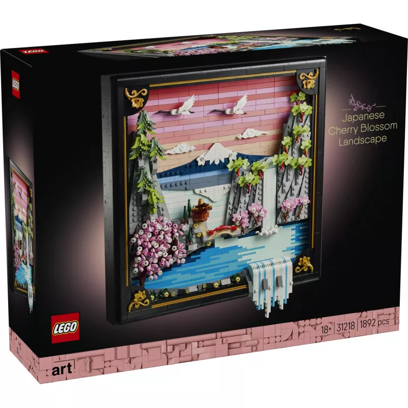 LEGO ART Japanese Cherry Blossom Landscape 31218 - Afterpay