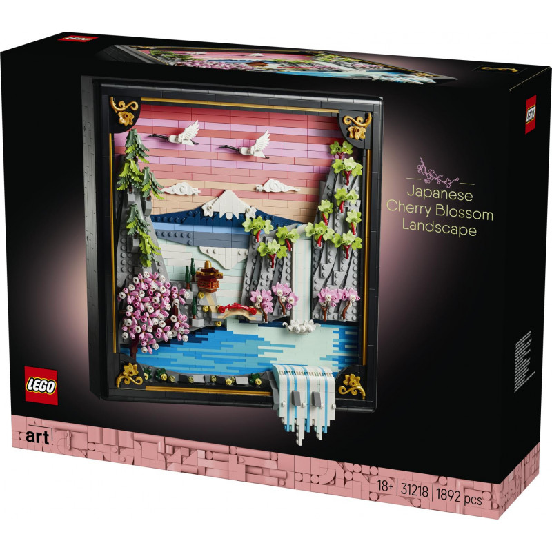 LEGO ART Japanese Cherry Blossom Landscape 31218 - Afterpay