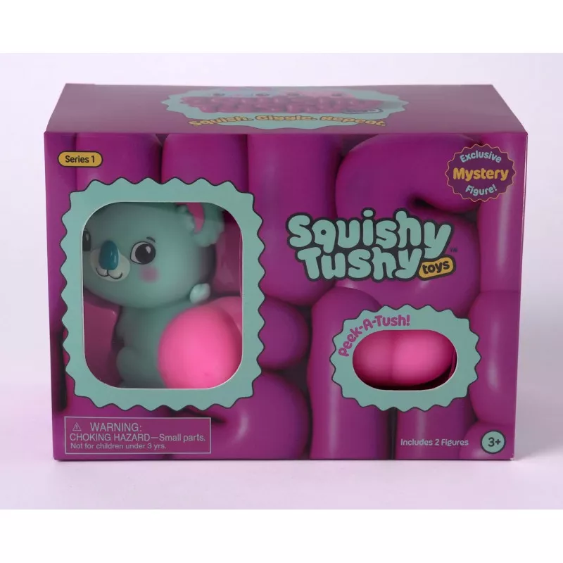 Squishy Tushy Toys 3" Double Bubble Butt Pack Series 1