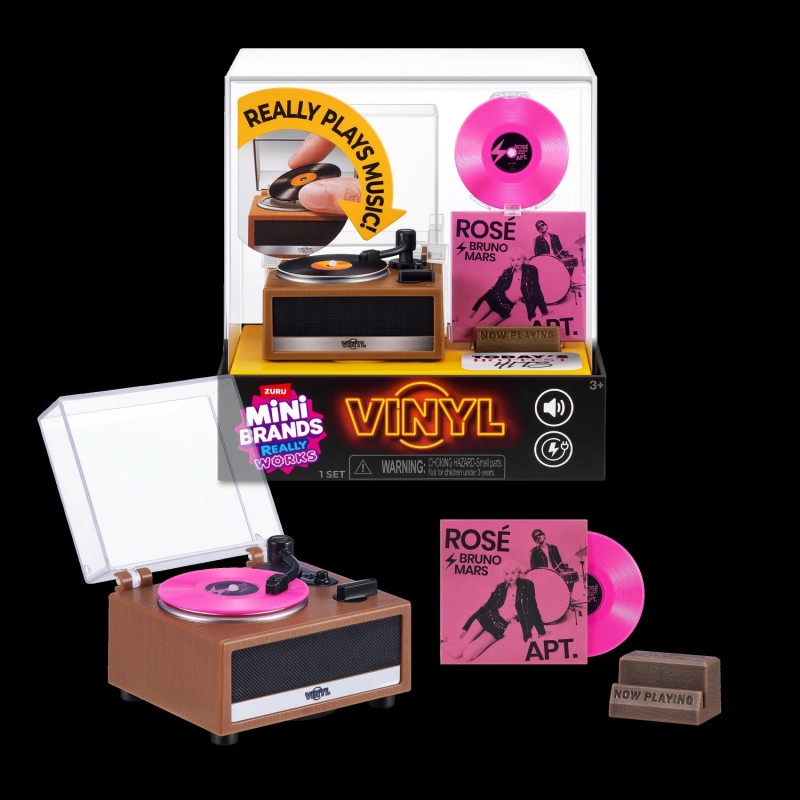 ZURU Mini Brands - Vinyls Playset Series 1 - Afterpay