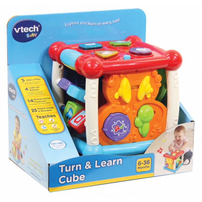 VTech Turn & Learn Cube - Afterpay Available!