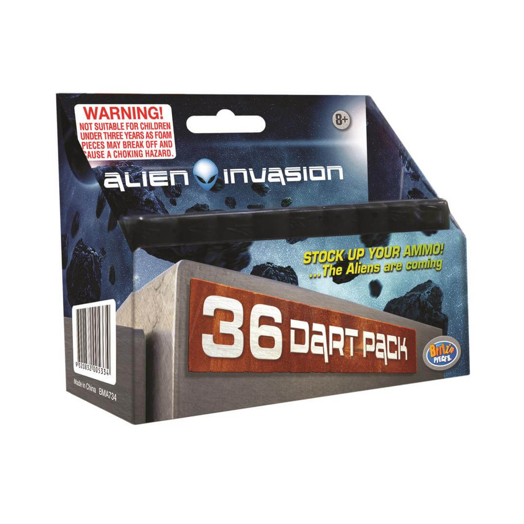 Alien Invasion 36 Pk Dart Refills - Shop Now!