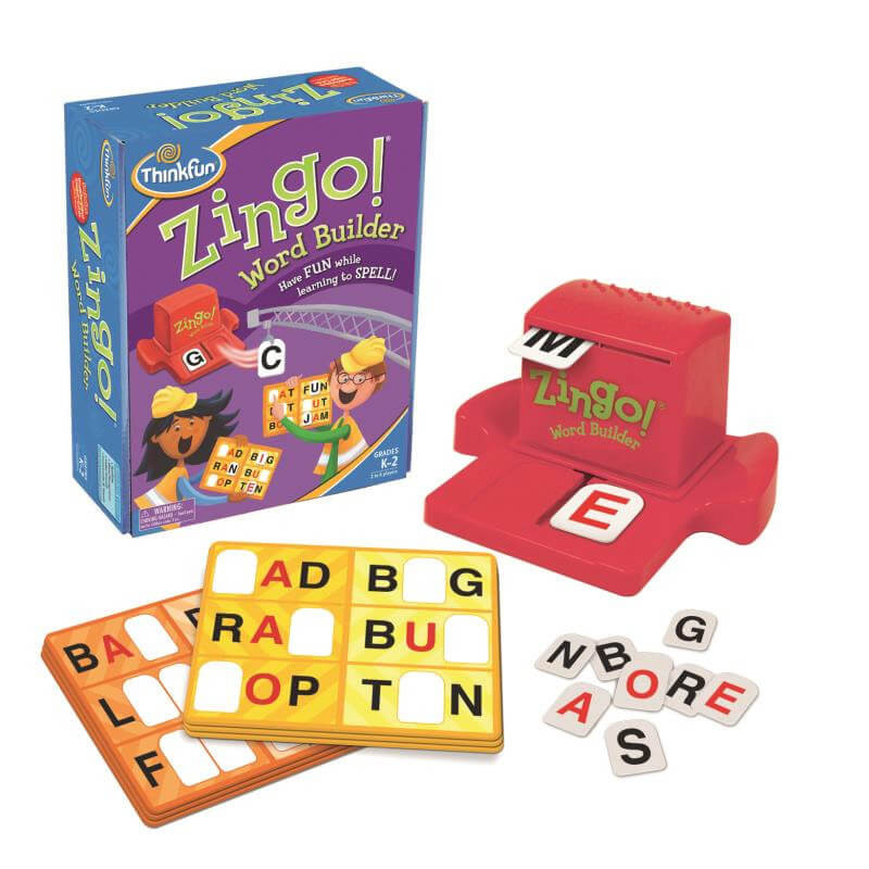 Think Fun Zingo - Word Builder | Mr Toys Toyworld
