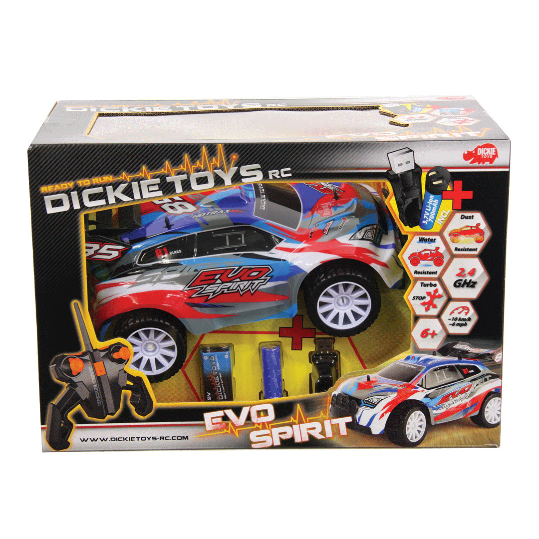 Dickie RC Evo Spirit Ready To Run - Afterpay Available!
