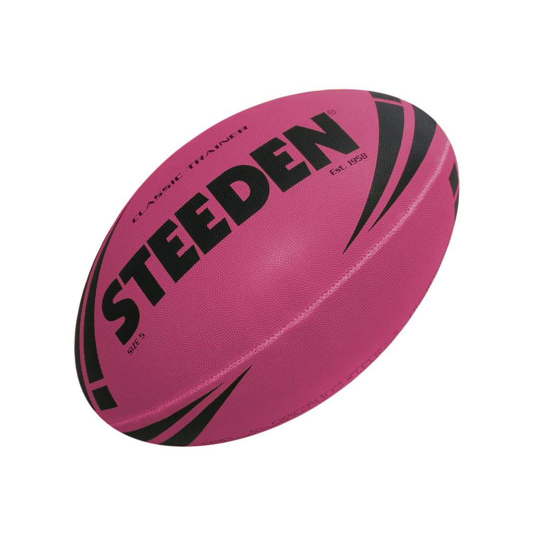 Steeden Classic Trainer Fluro Pink Size 5 Football