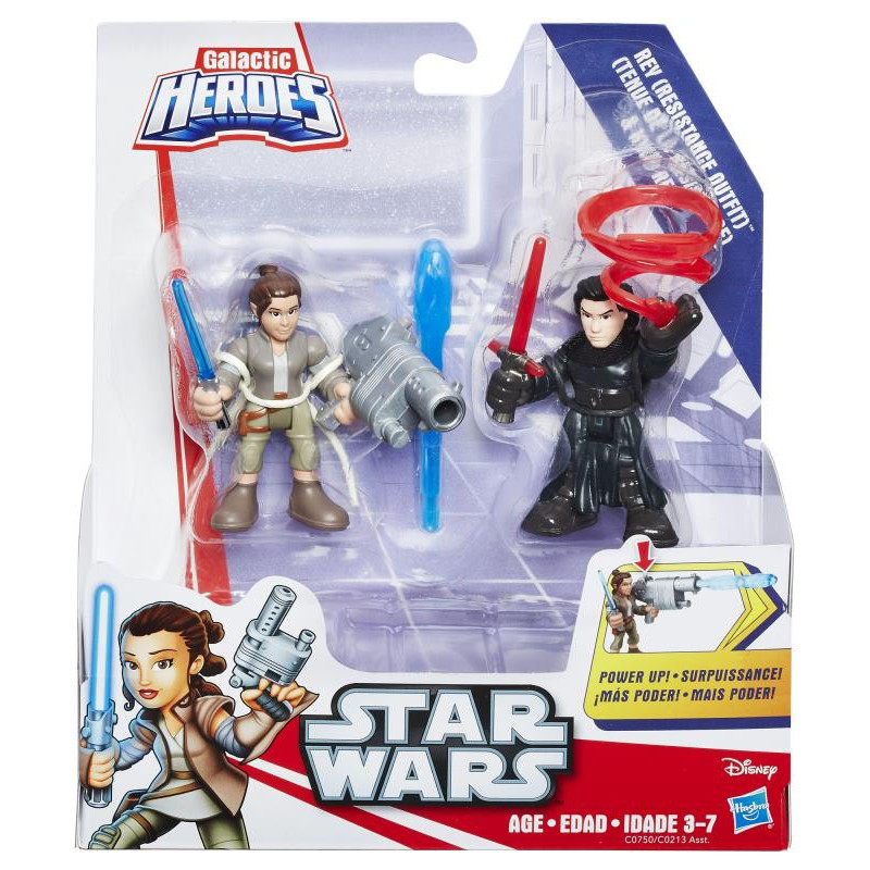 Star Wars Galactic Heroes Rey And Kylo Ren - Afterpay