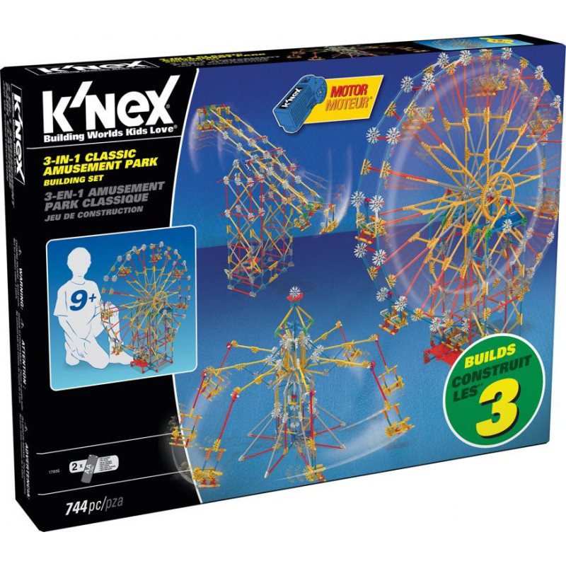 K'Nex - 3 in 1 Amusement Park - Afterpay Available!