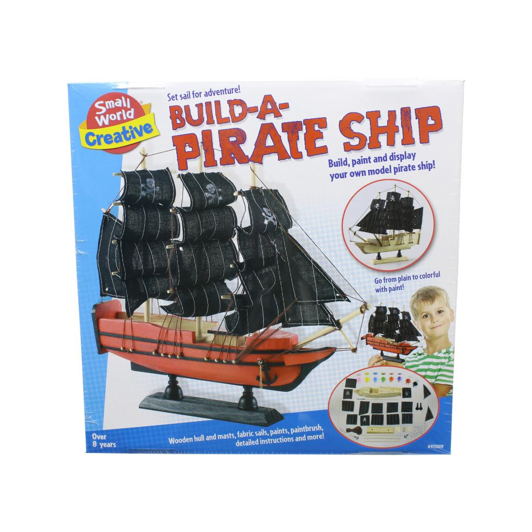 Small World Creative Build A Pirate Ship - Afterpay