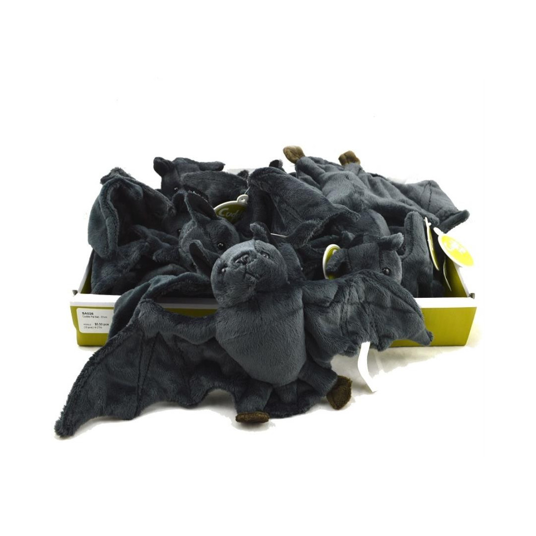 Cuddle Pals Bat 37cm- Assorted | Mr Toys Toyworld