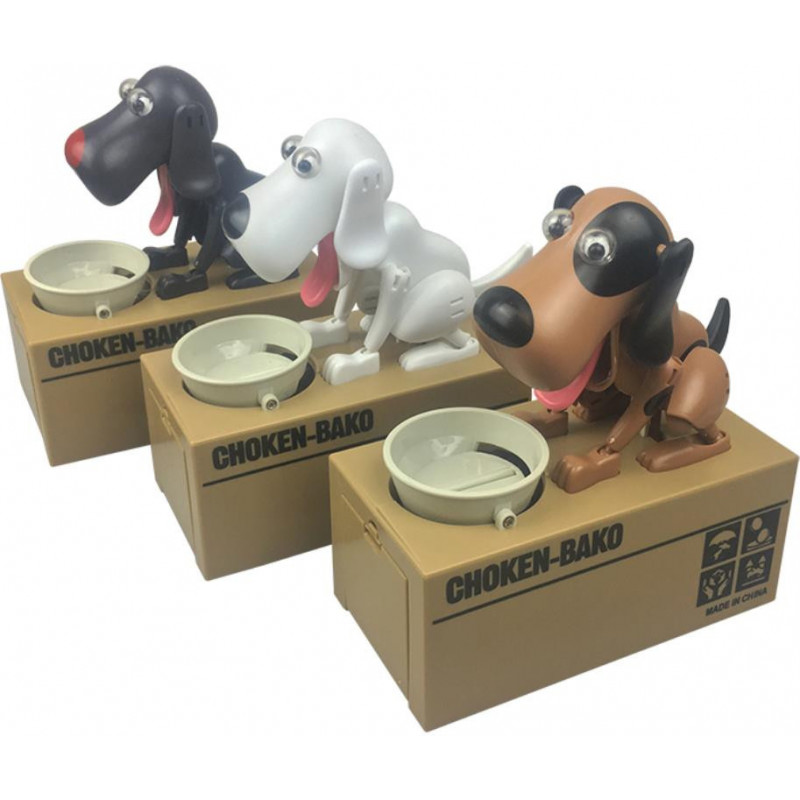 Coin Stealing Dog Money Bank- Assorted | Mr Toys Toyworld