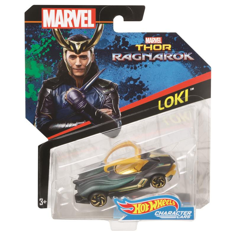 Hot Wheels Marvel Character Cars - Assorted - Afterpay