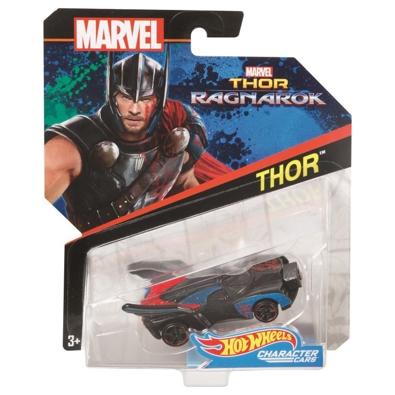 Hot Wheels Marvel Character Cars - Assorted - Afterpay