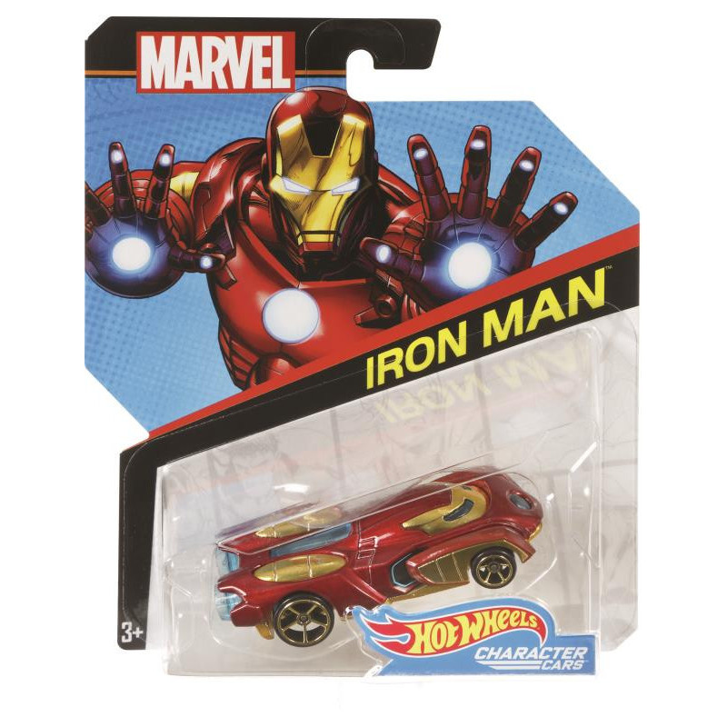 Hot Wheels Marvel Character Cars - Assorted - Afterpay