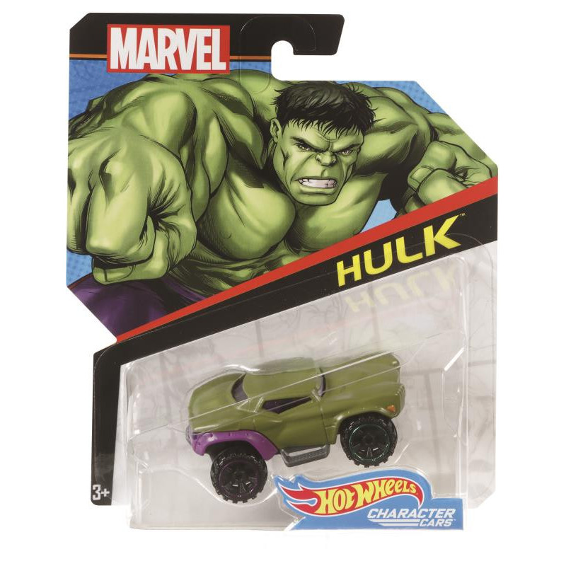 Hot Wheels Marvel Character Cars - Assorted - Afterpay